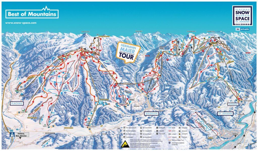 Alpendorf Ski Map And Resort Information - Free Piste Map